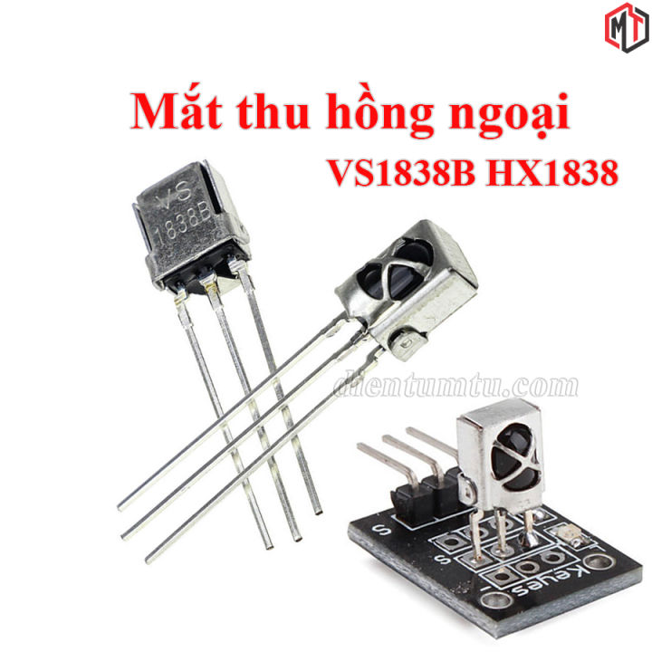 Cảm biến , Mắt thu hồng ngoại VS1838B HX1838B (IR Receiver) | Lazada.vn