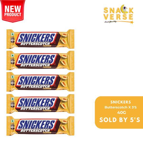 Snickers Butterscotch Flavour - 40G sold by 5's - APRIL 24, 2026 ...