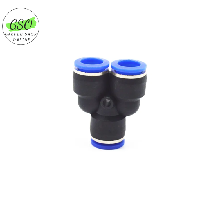 Khớp nối nhanh ống khí, cút nối ( đầu nối ) nhanh ống hơi chữ Y PY-4 ...