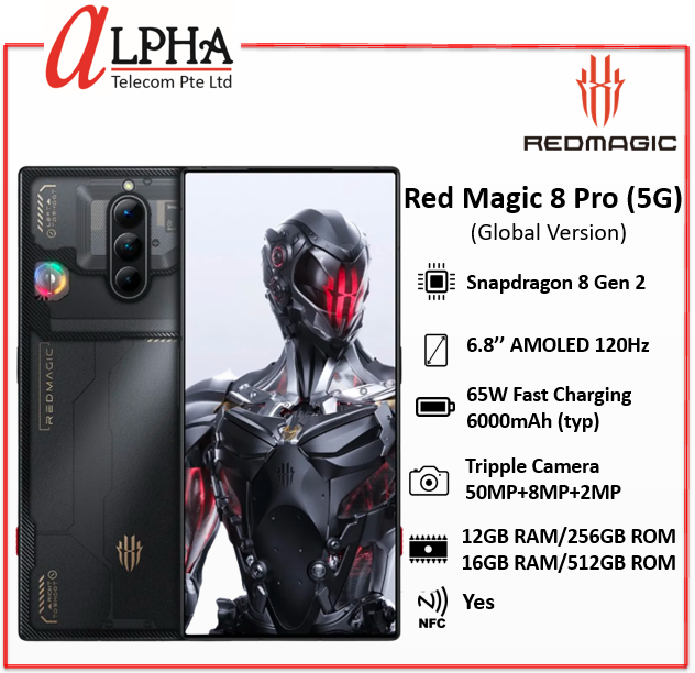 [Official Global Version] Nubia Redmagic 8s Pro / 8 Pro 5G | Lazada ...