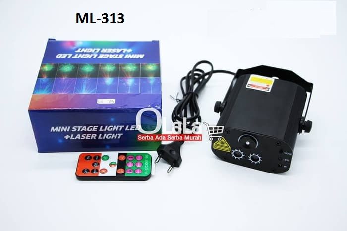 LAMPU SOROT LASER ML-313 | Lazada Indonesia