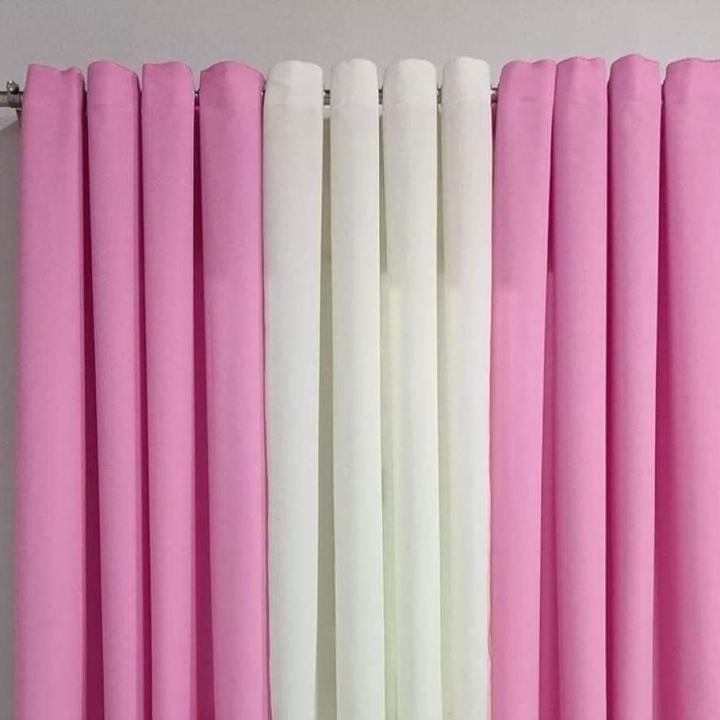 PLAIN KATRINA RING CURTAIN | Lazada PH