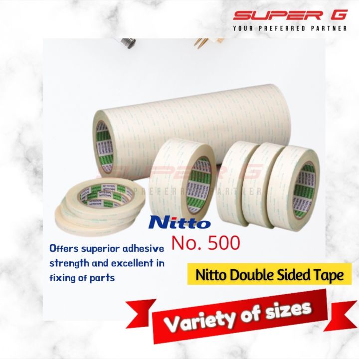 Big Promo Nitto Double sided tape No. 500 | Lazada Big Promo Nitto Double sided tape No. 500 | Lazada