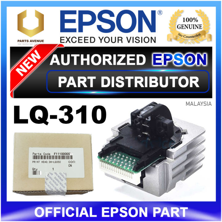OFFICIAL EPSON LQ310 Printer Head Print Head (F111000) for EPSON LQ310 ...
