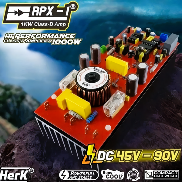 KIT RPX-1 MONO BLOCK POWER AMPLIFIER CLASS D 1000W HERK | Lazada Indonesia