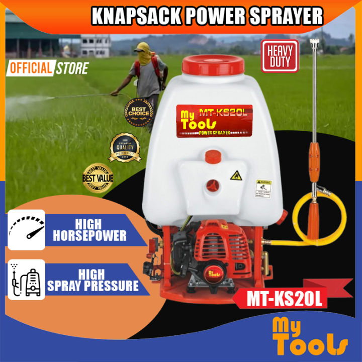 Mytools MT-KS20L Knapsack Power Sprayer Engine Sprayer Pump Pam Racun | Lazada