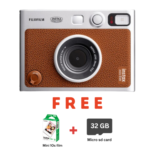 Fujifilm Instax Mini Evo Hybrid Instant Camera and Printer (TYPE C ...