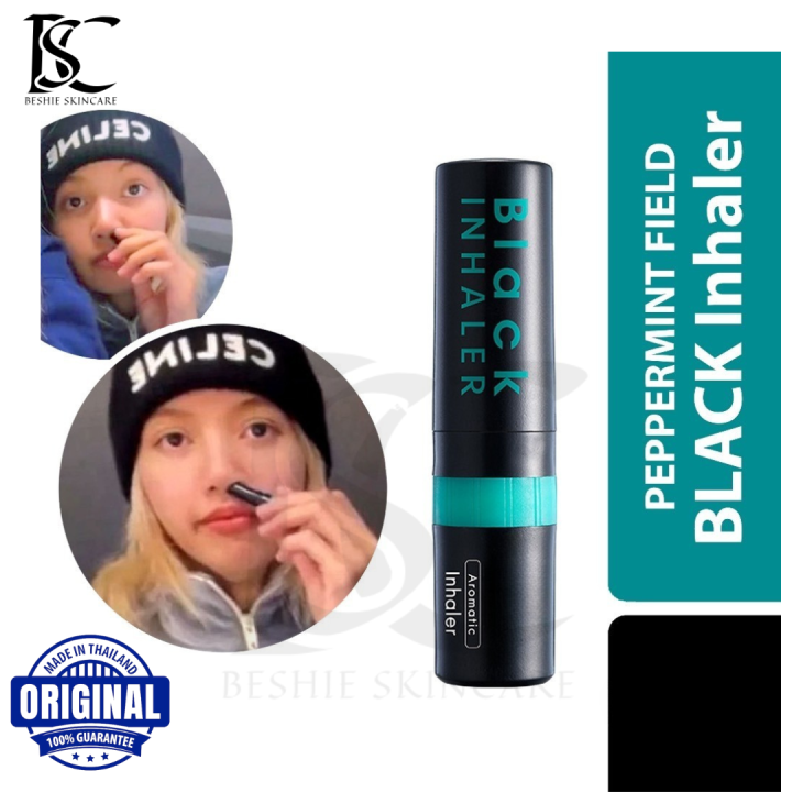Black Peppermint Inhaler Eucalyptus Strong Relieve Nasal Congestion ...