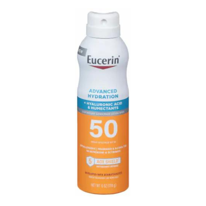 Eucerin Advanced Hydration SPF 50 Sunscreen Lotion Spray 170g | Lazada PH
