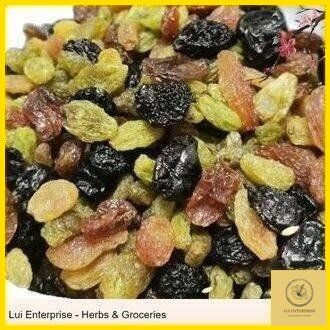 Raisin Mix 3 Colour Aids Digestion and Reduce Stomach Issues 三色葡萄干 补血气 ...
