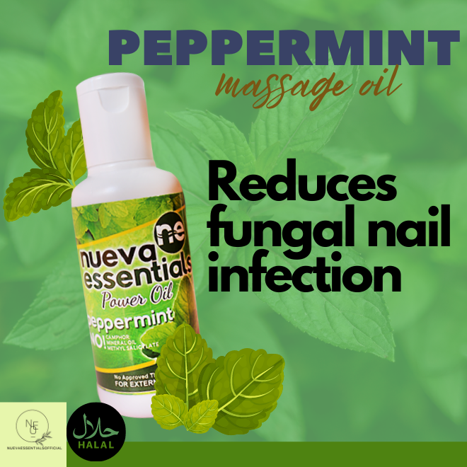 Nueva Essentials Peppermint power oil 60mL, FDA APPROVED, 100 percent ...