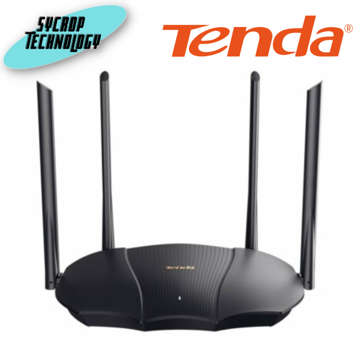 เราเตอร์ Tenda AX3000 Dual-band Gigabit Wi-Fi 6 Router ประกันศูนย์ เช็ค ...