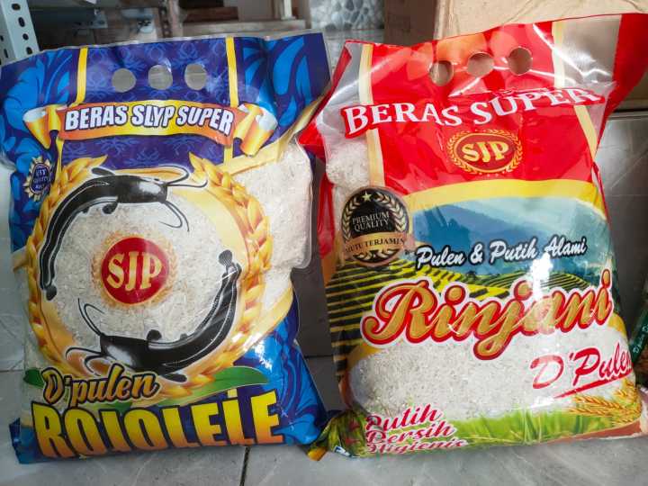 Beras Kepala Super ASLI Pulen Enak 4kg ROJOLELE / Rinjani Aroma Khas ...
