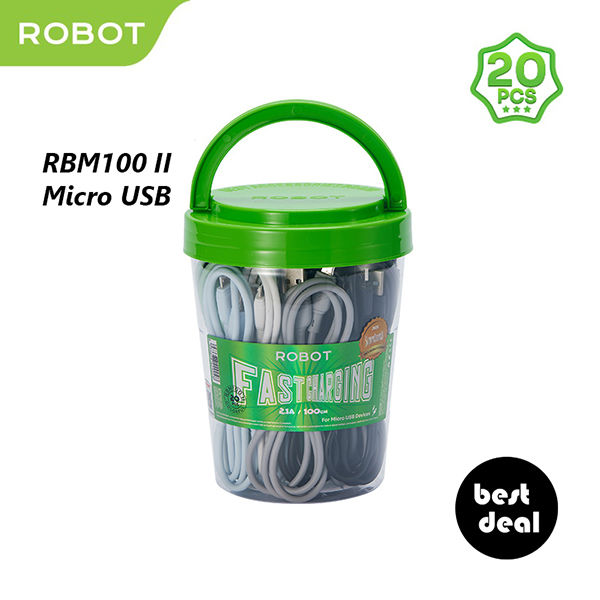 Robot RBM100S Micro USB Kabel Data Cable (isi 20 Pcs) new RBM100 ...