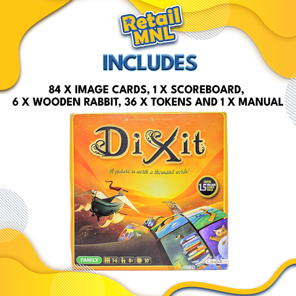Retailmnl Dix It Board Game Family Fun Unleashed Toys | Lazada PH