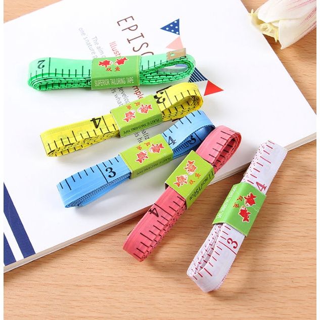 สายวัด (สุ่มสี) สายวัดเอว ขนาด 150 ซม. / 45 นิ้ว S0150 | Lazada.co.th