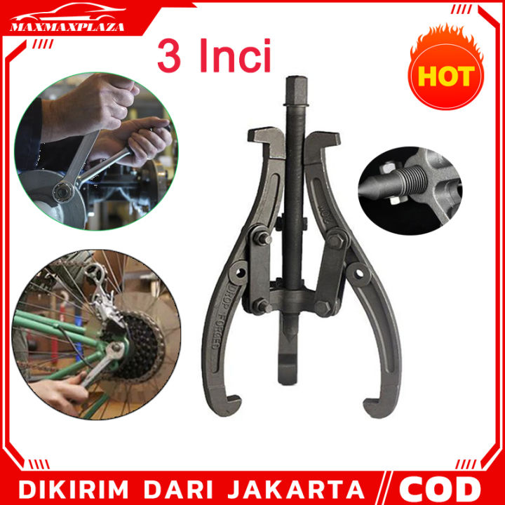 (Dikirim Dari Jakarta) Amtech 4 inchi Treker 3 Kaki 3" Inch - Gear ...