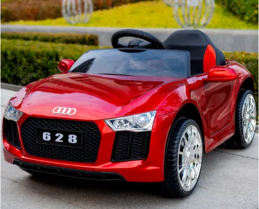 Children's electric car four wheels with remote control baby car boy ...