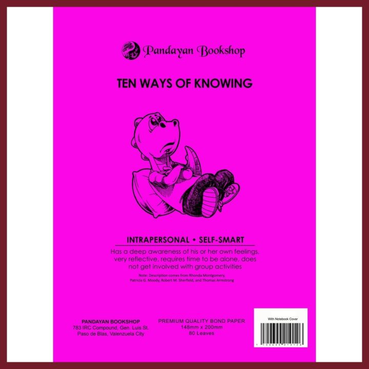 Pandayan Writing Notebook with Cover (Pink, 80 Leaves) | Lazada PH