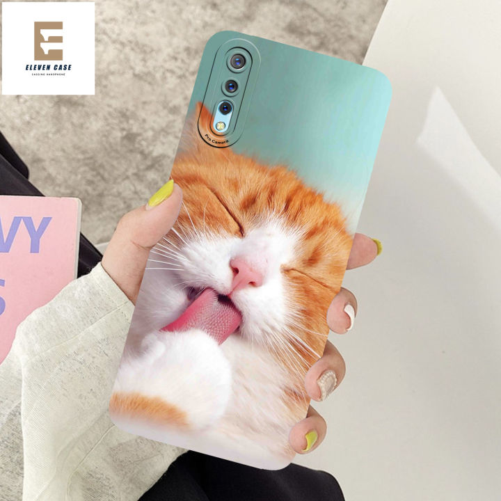 Softcase Vivo S1 Fashion Printing Kucing Lucu - SiIikon - Softcase ...