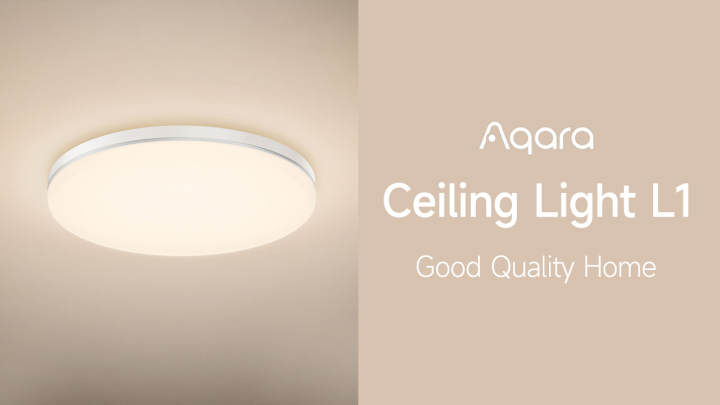 Aqara Smart Ceiling Light 24W Adjustable Color Temperature Ceiling Lamp ...