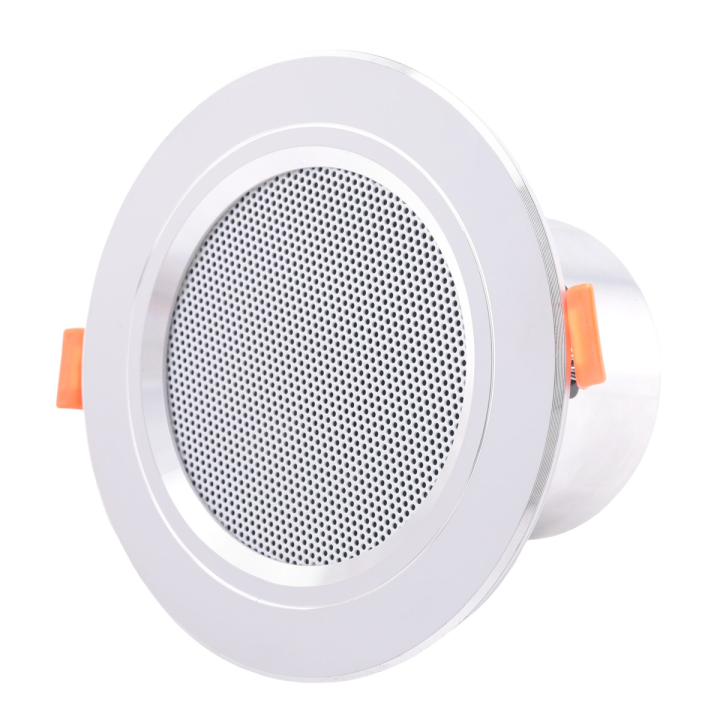 TECHCHIP-8Ohm 10W Bathroom Ceiling Speaker Aluminum Can Fashion In ...