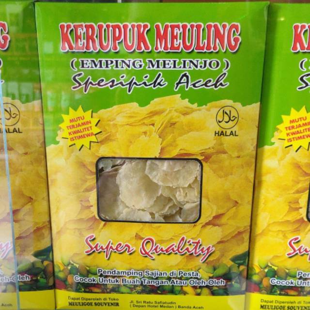 Emping melinjo Aceh kotak | Lazada Indonesia