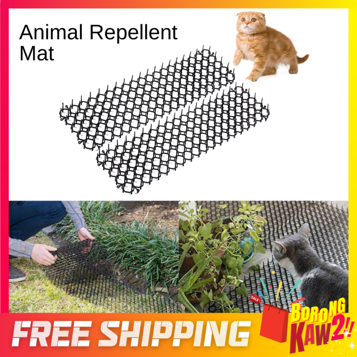 Animal Repellent Mat cat Spike Mat Humane Anti Cat Dog Spikes Humane ...