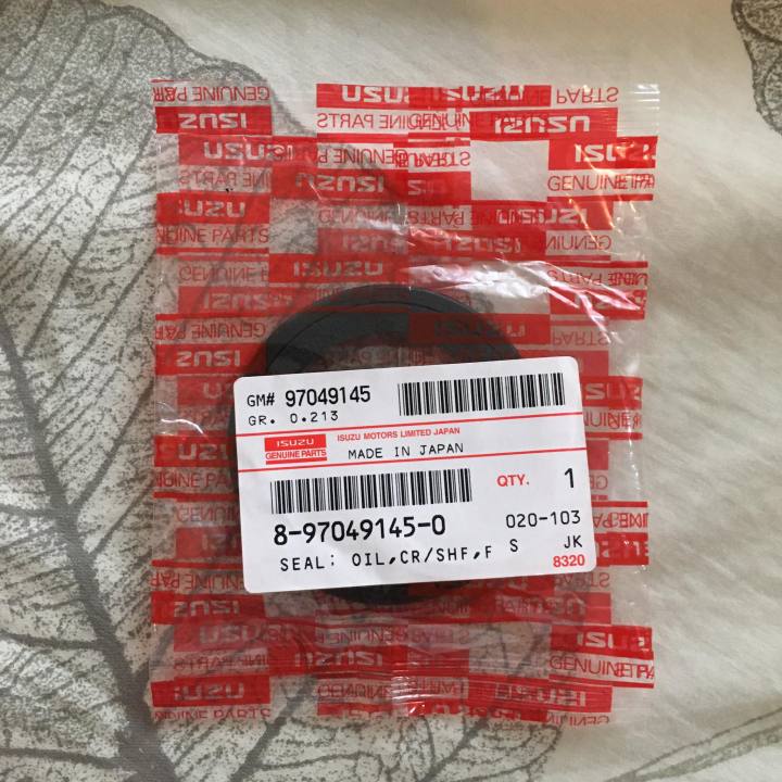 ORIGINAL ISUZU CROSSWIND/SPORTIVO/HILANDER/FUEGO CRANKSHAFT OIL SEAL ...