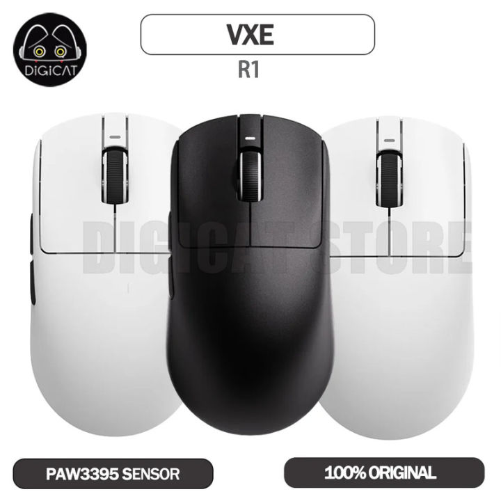 New VXE Dragoy Series 2.4G Wireless R1 Pro Max Lightweight PAW3395 Low ...