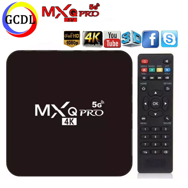 Android TV Box Android 10.1 OS Latest 5g (4gb-64gb) 4K 2.4GHz WIFI Quad ...