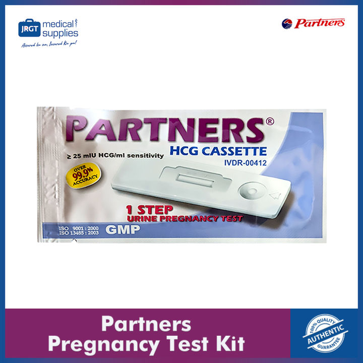 Partners Pregnancy Test Kit (1 piece) Early Pregnancy Test JGRT Medical ...