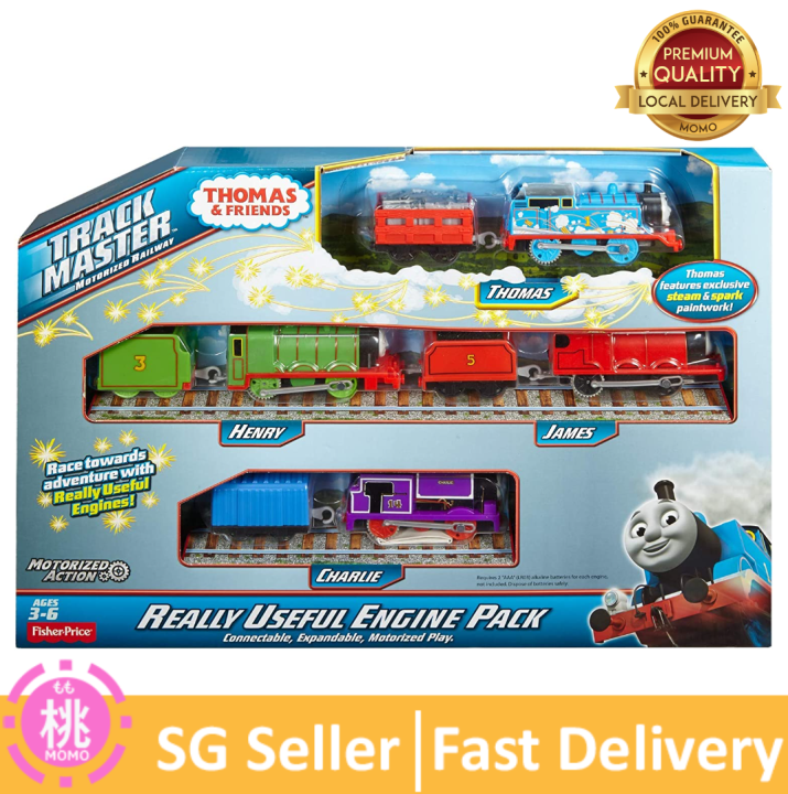 Fisher Price Thomas & Friends Really Useful Engine Pack, Set of 4 ...
