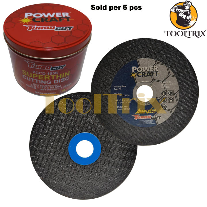 ORIGINAL Power Craft Stainless Cutting Disc Aggressor Turbo Cut 4 ...