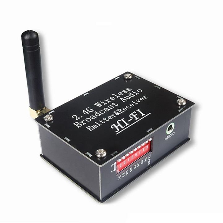 Benzhong-2.4G Hifi Wireless Audio Transmission Transceiver Supports One Transmitter and Multiple ...