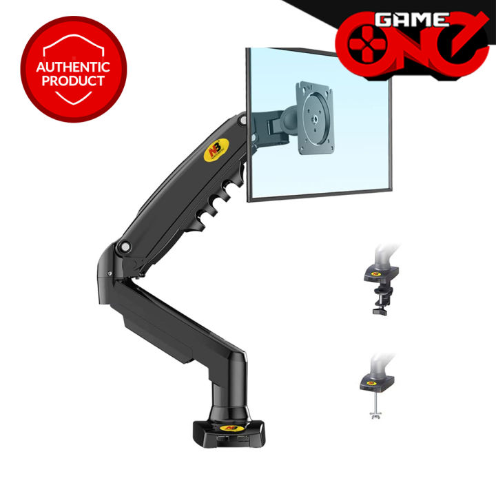 NB North Bayou F80 Monitor Gas Strut Flexi Mount Desktop 17-30 Inch ...