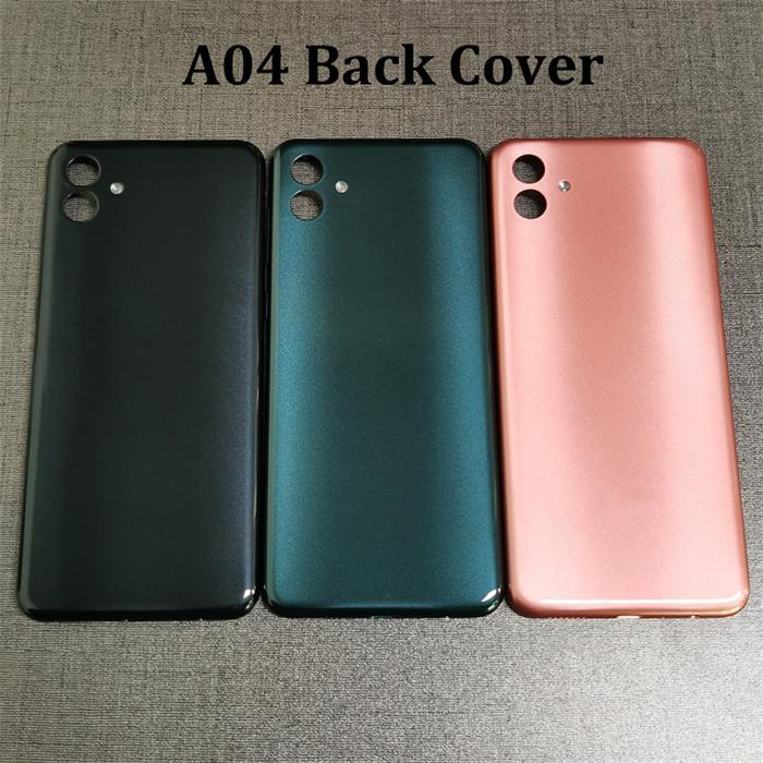 สำหรับ Samsung Galaxy A04กลับฝาหลังปิดโทรศัพท์ปลอกหุ้มช่องหลังที่ ...