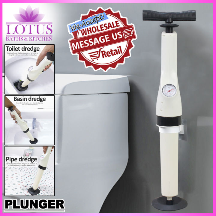 Lotus Baths PLUNGER Toilet Cleaner Drain Blaster Air Plunger High ...