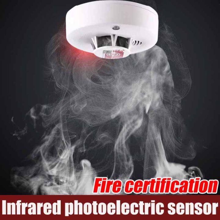 Fire certification ff Super sensitive Smoke detector fire alarm for 40 ...