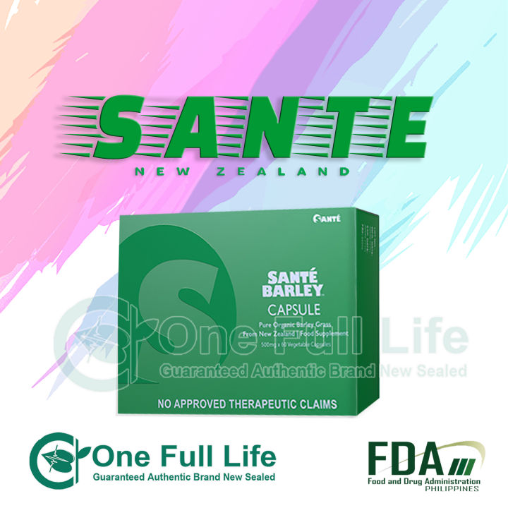 Sante Barley CAPSULES 60's 1 BOX | Lazada PH