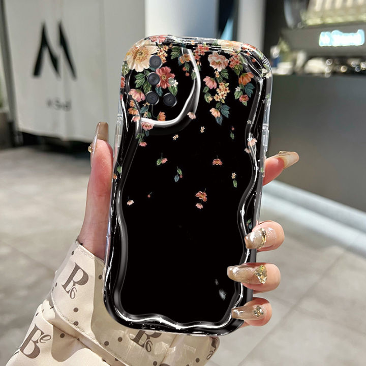 Casing Hp Samsung Galaxy A71 A72 4G A72 5G Case hp ponsel pola bunga ...