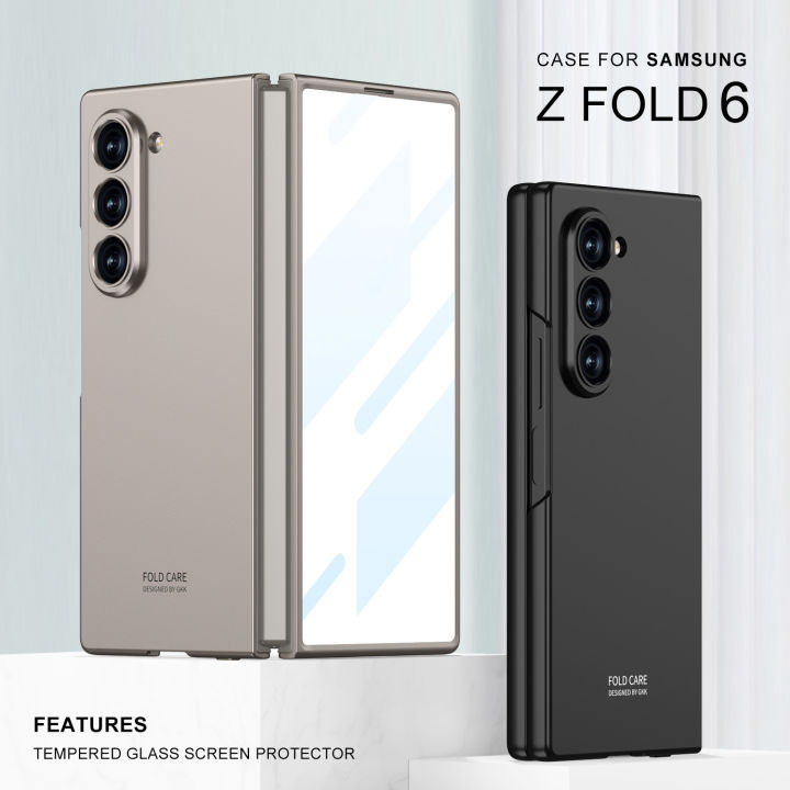 Ultra Thin Z Fold 6 Matte Case Phone Cover Precise Cutouts Raised Bezel ...