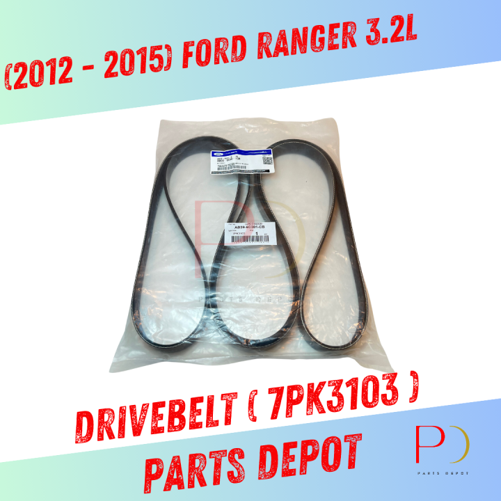 DRIVEBELT Ford Ranger 3.2 (2012 -2015) GENUINE | Lazada PH