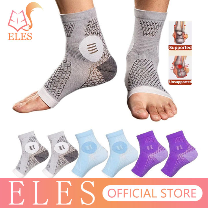 ELES Soothe Relief Compression Socks Unisex Neuropathy Socks Foot Pain ...