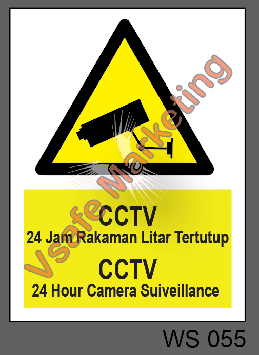 Signage VSAFEMKT Warning Safety Signage Signs (papan tanda amaran) WS ...
