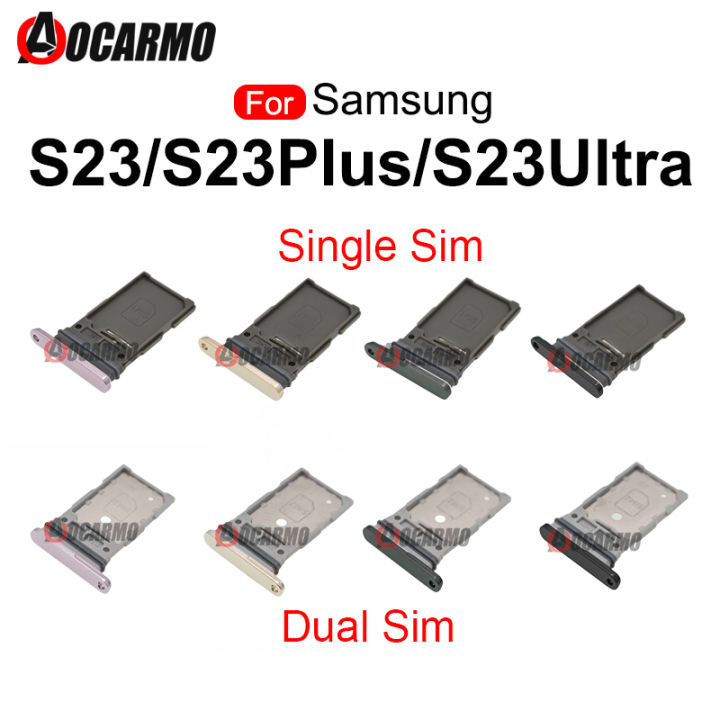 Dành Cho Samsung Galaxy S23 Ultra S23 + Plus Khay Sim Single Và SIM Kép ...