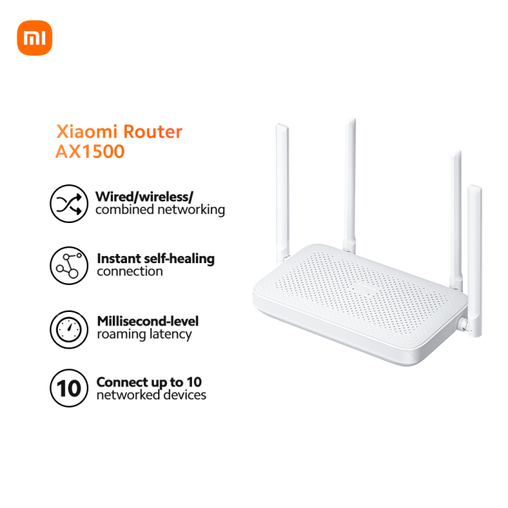 Xiaomi Router AX1500 EU | Lazada PH