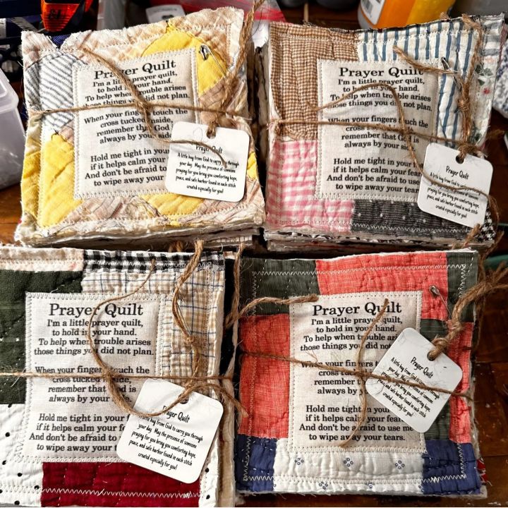 Prayer Quilt With Cross Inside New Prayer Quilt | Lazada.co.th