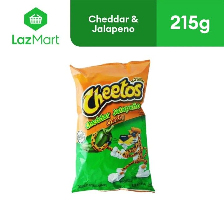Cheetos Cheddar & Jalapeno 215g | Lazada PH
