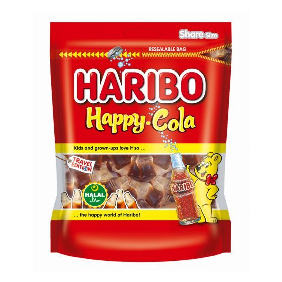 HARIBO HAPPY COLA 300 g. Halal สินค้าจากตุรกี BBF 11/03/25 | Lazada.co.th